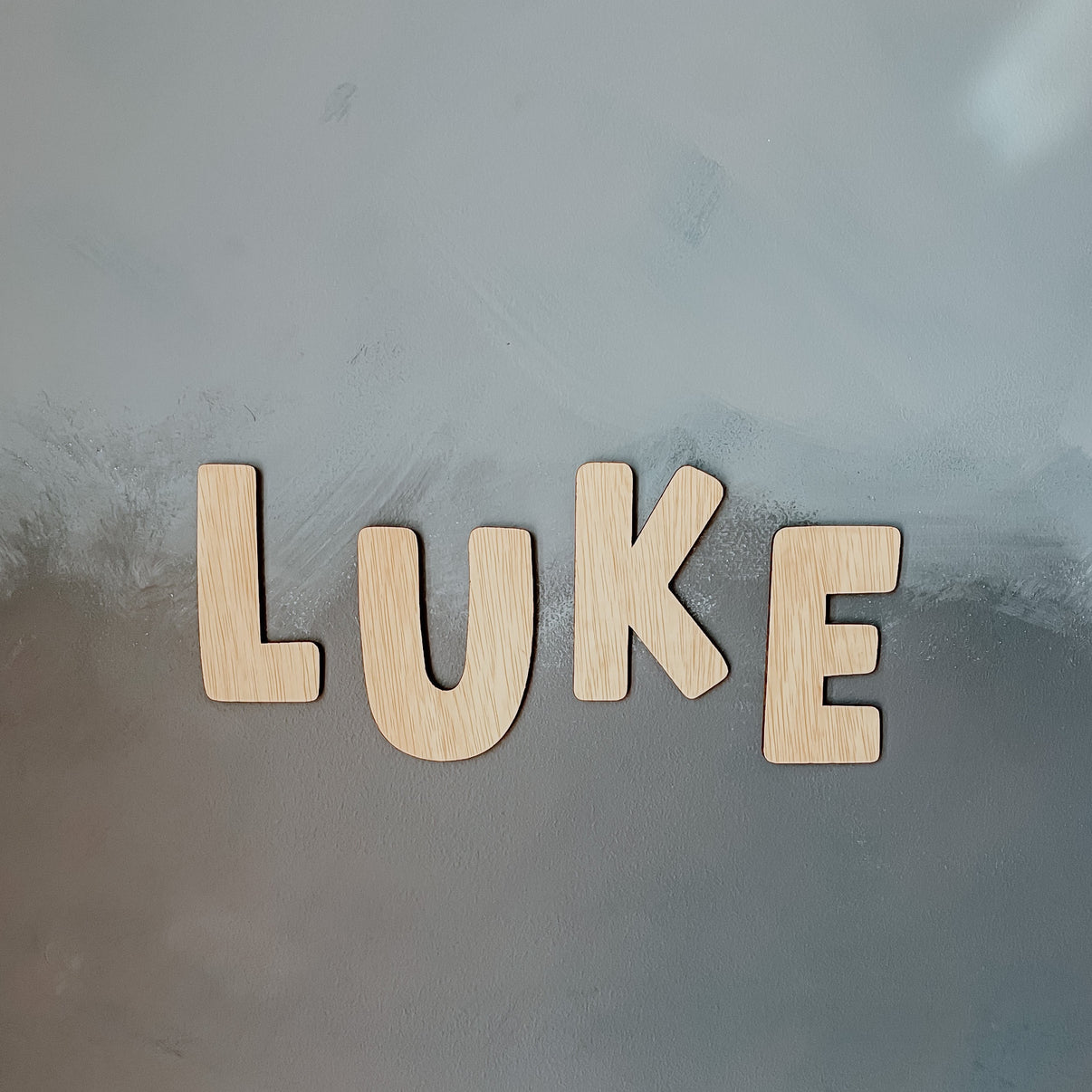 Wooden Name Letters – The Label Souq